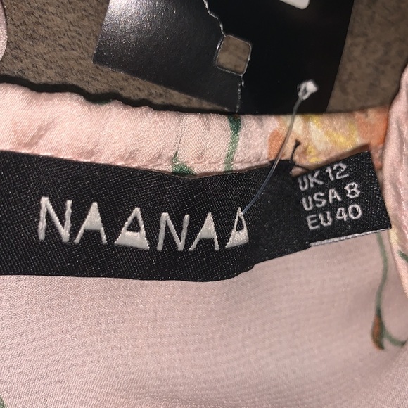 NAANAA | Dresses | Nwt Naanaa Floral Gathered Maxi Dress | Poshmark